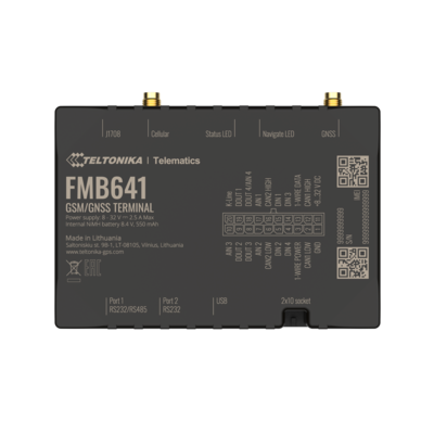 FMB641 Promotional Material - Wiki Knowledge Base | Teltonika GPS
