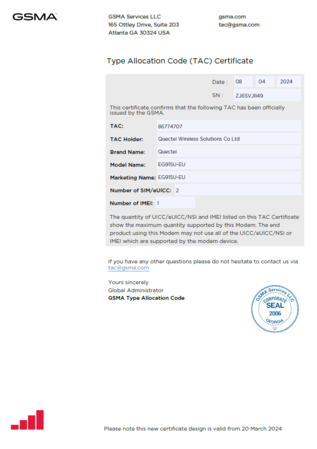 TAT140 TAC codes - Teltonika Telematics Wiki