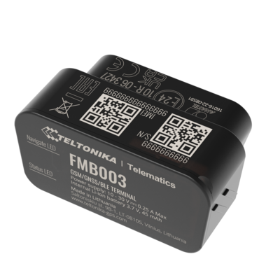 FMB003 Promotional Material - Wiki Knowledge Base | Teltonika GPS