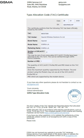 TAT140 TAC codes - Teltonika Telematics Wiki