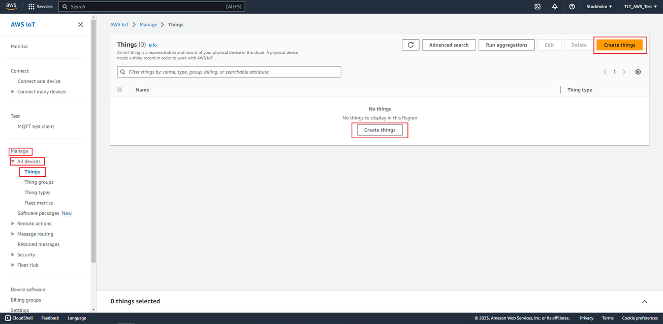 FMB110 Getting Started with AWS IoT Core - Teltonika Telematics Wiki