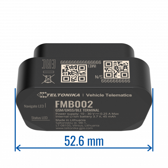 FMB002 Product Change Notifications - Teltonika Telematics Wiki