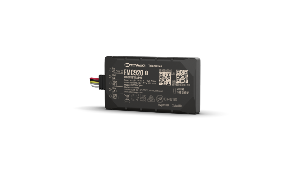 FMC920 First Start - Teltonika Telematics Wiki