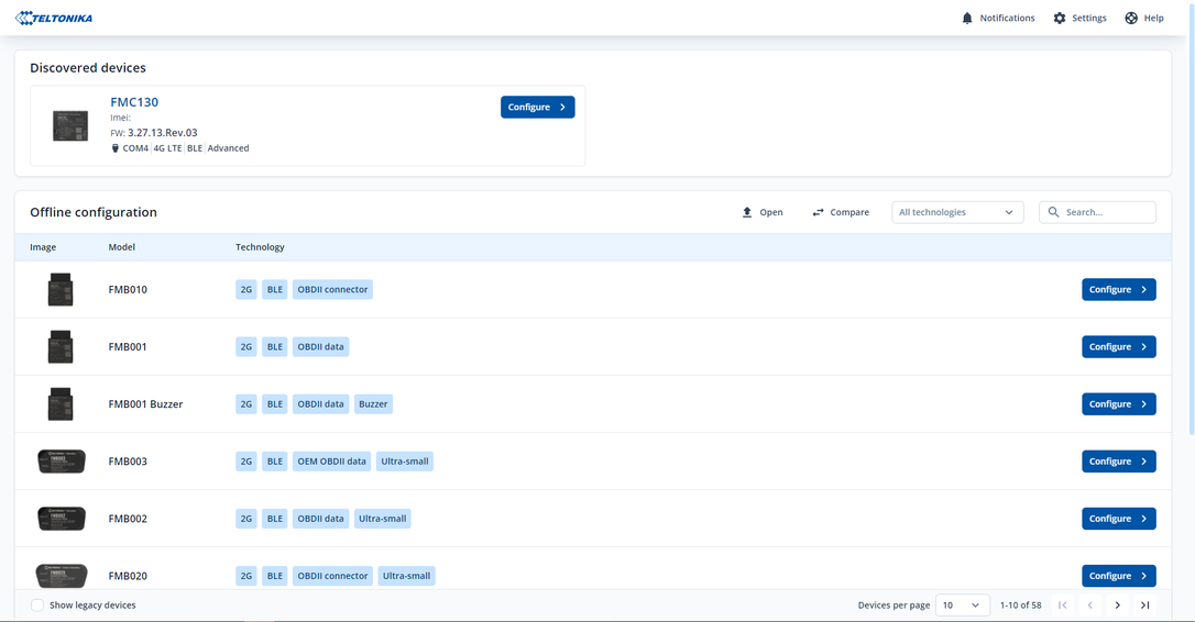 Teltonika Configuration Tool - Teltonika Telematics Wiki